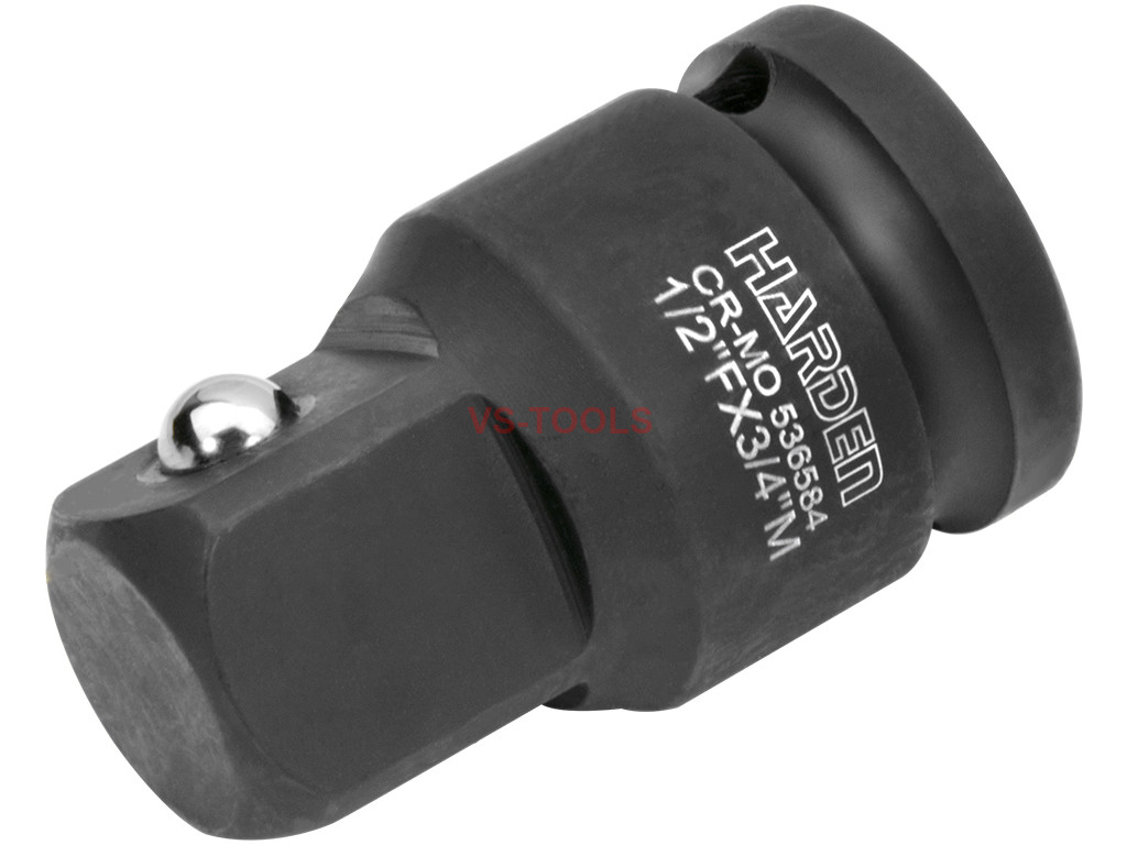 3/4Male to 1/2Female Impact Ratchet Wrench Socket Adapter ...